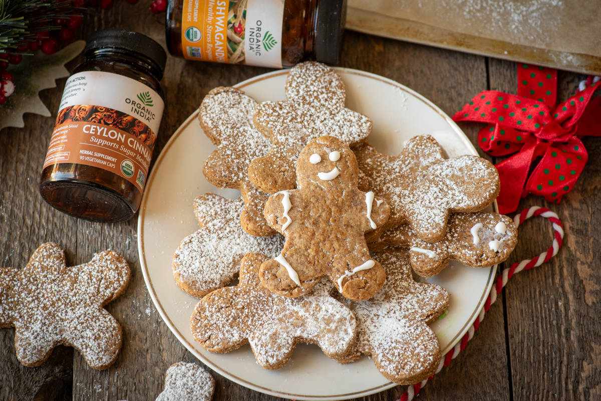 Ashwagandha Gingerbread Cookies | Organic India