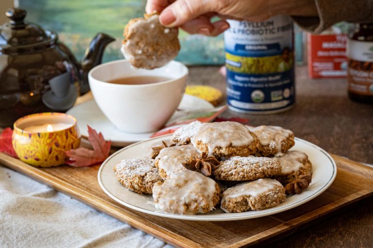 Chai Spice Cookies Recipe with Psyllium and Tahini | Organic India